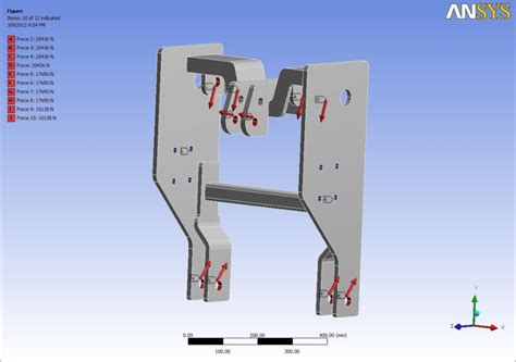 Forces In Main Bracket Assembly Download Scientific Diagram