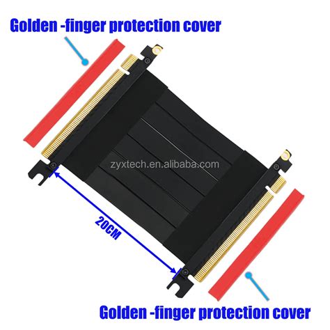 High Quality PCI E 16X Male To Male Extension Cable