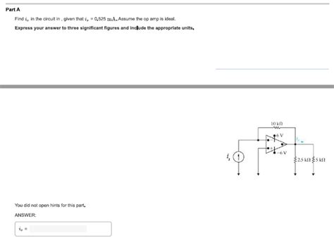 solved find i0 in the circult in given that ig 0 525 ma