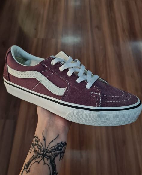 Tenis Vans Sk8 Low Vacation Casuals Plum Wine Authentic Skateshop