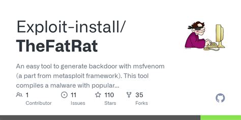 github exploit install thefatrat an easy tool to generate backdoor