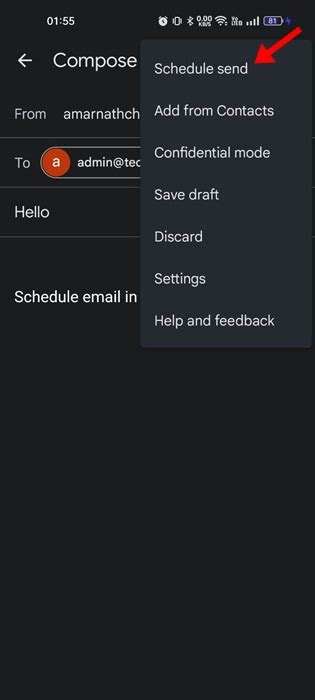 How To Schedule Emails In Gmail To Send Them Later
