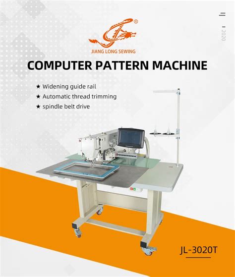 3020 Automatic Industrial Programmable Pattern Sewing Machine For