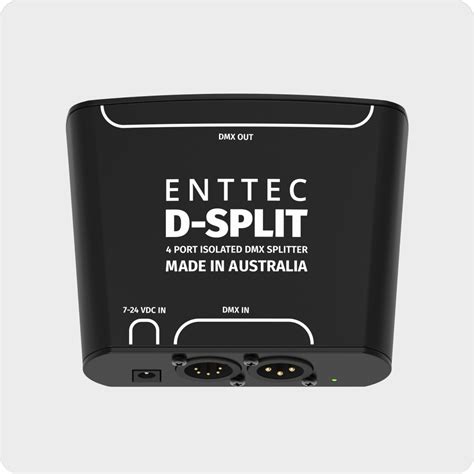 D Split Dmx Opto Splitter For Perfect Dmx Distribution Enttec Enttec