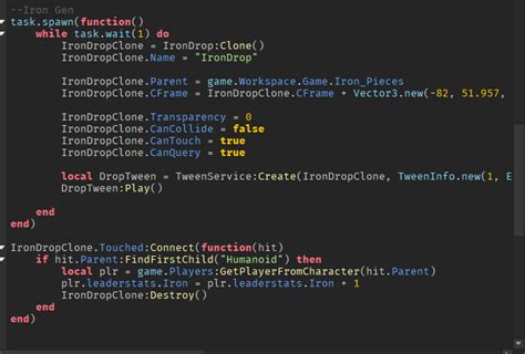 touched not working after tween scripting support developer