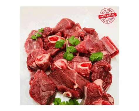 Diced Goat Bone 1kg Continental Meats