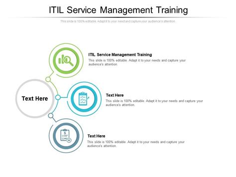 Itil Service Management Training Ppt Powerpoint Presentation File Brochure Cpb Presentation