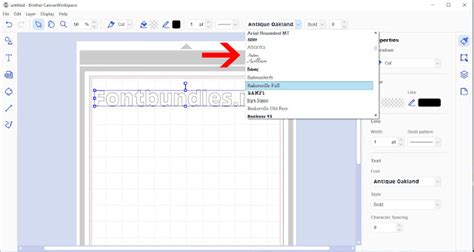 Text Features In Canvas Workspace Design Bundles