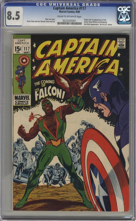 Captain America 117 Cgc 8 5 Incognito Comics Uk