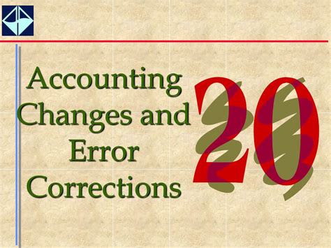PPT Accounting Changes And Error Corrections PowerPoint Presentation ID 6888314