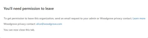 离开组织 microsoft entra external id microsoft learn