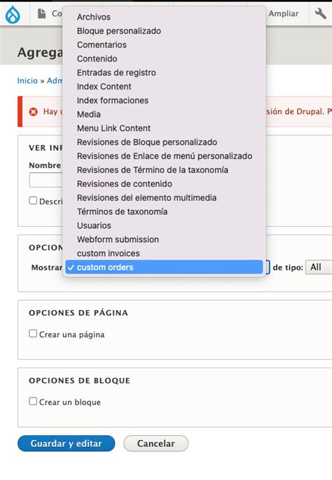 mostrar datos externos api mediante vistas de drupal