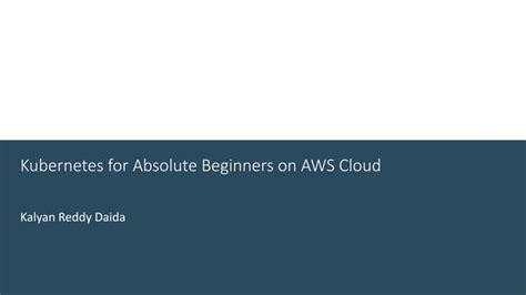 Kubernetes Fundamentalspptx