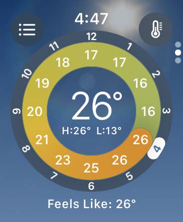 Swiftui How To Replicate Weather On WatchOS Stack Overflow