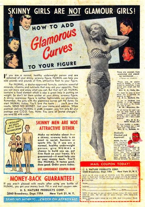 Dont Be Skinny” Vintage Weight Gain Ads For Women ~ Vintage Everyday