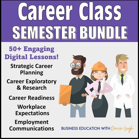 Career Class Semester Course Bundle Career Exploration Readiness
