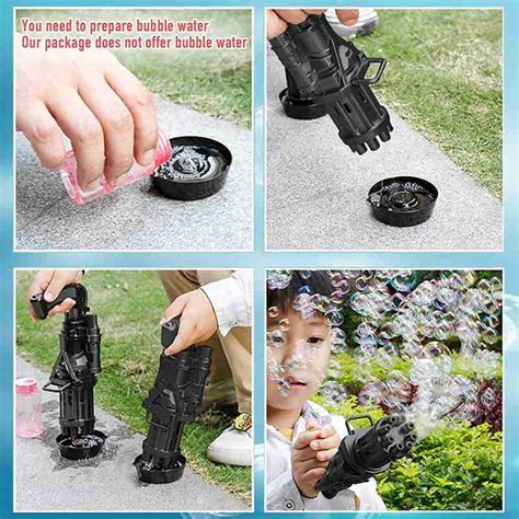 Gatling Bubble Gun The Toy Factory