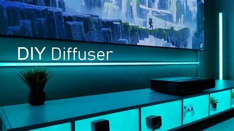 diy led light diffuser