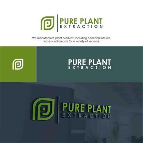 Pure Plant Extraction Logo Design Contest