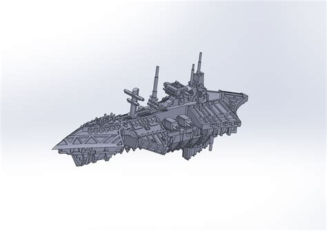 ♟ Devastation Cruiser・ Stl File For 3d Printing・cults