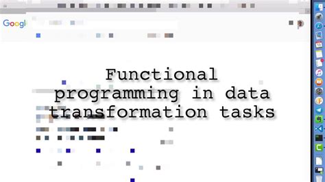 Nodejs Functional Programming In Data Transformation Tasks Youtube
