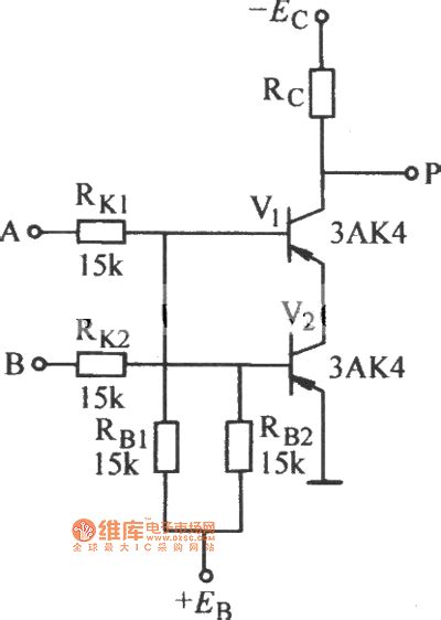 Two Input Transistor Nand Gate Circuit Diagram Basic Circuit Circuit Diagram SeekIC Com