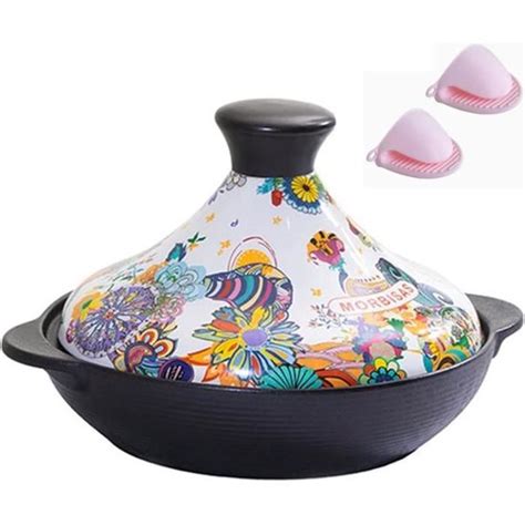 Antiadhésif Cuisson Plat Tajine Induction Marocaine Casserole Lent
