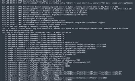 No Results From Pathseqpipelinespark Gatk