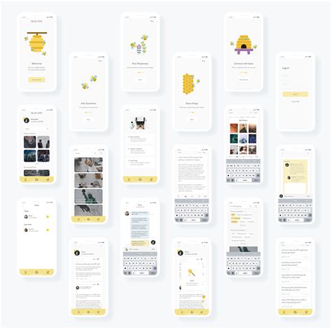 Q A Mobile App Onboarding UI UX On Behance