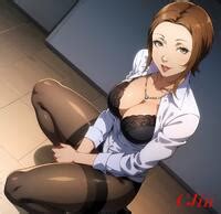 Cjinal Noriko Kashiwagi From Persona 4 Ai Generated E Hentai Lo