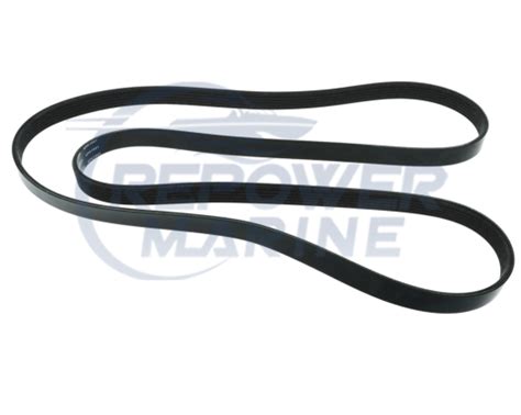 Serpentine Belt For Mercruiser V6 And V8 Alpha 1999 Up Repl 57 865615q04