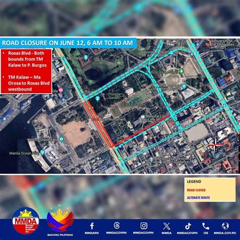 June 12 Traffic Rerouting Scheme Bared The Manila Times