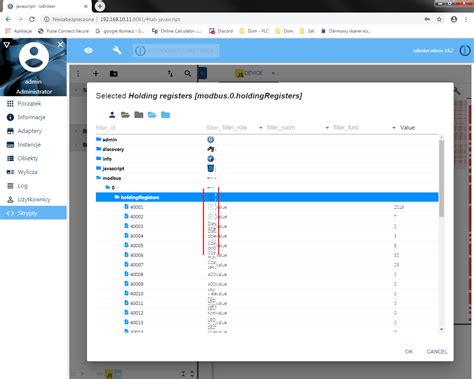 iobroker admin resize column