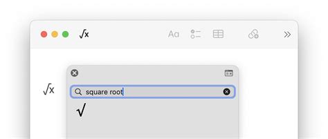 How To Insert The Square Root Symbol On A Mac La De Du