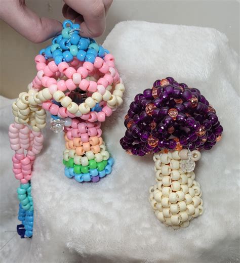 Custom Kandi Stash Mushroom Mushroom Bag Etsy