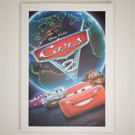 Official Cars 2 Movie Poster