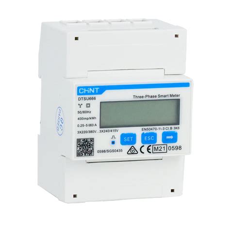 Chint Dtsu666 Three Phase Smart Meter