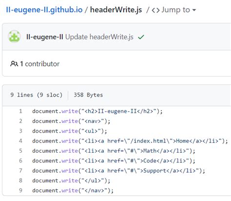 Html Header 만드는 코드