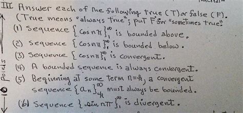 Solved Answer Each Of The Following True T Or False F Chegg