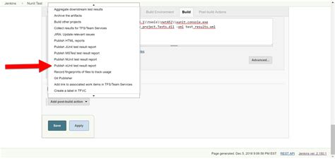 Jenkins Publish Xunit Results Cultivating Software