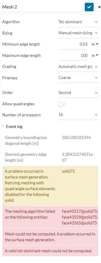 Meshing Problem Project Support Simscale Cae Forum