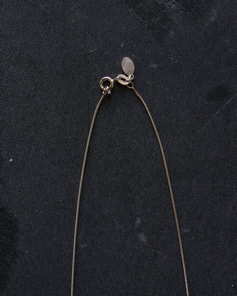 Kara Yoo Phoebe Necklace Sterling Silver Glasswing