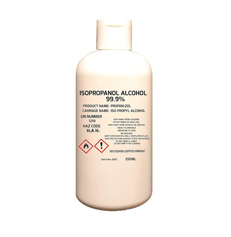 IPA Isopropanol Alkohol – Isopropyl – 250 ml – 99,9 % rein : Amazon.de ...