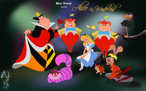 Alice In Wonderland 1951 Personages