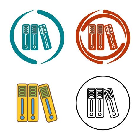 Binder Vector Icon 34181012 Vector Art At Vecteezy