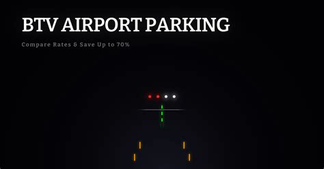Burlington International Airport Parking Btv Rates Maps And Tips
