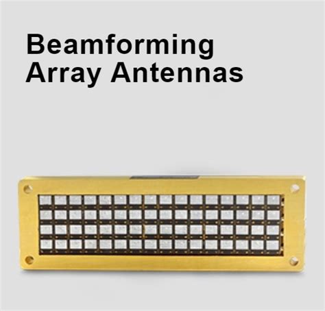 Beamforming Array Antennas