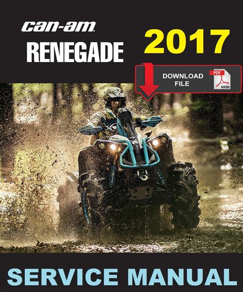 Can-Am 2017 Renegade 570 Service Manual
