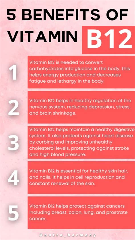 5 Benefits Of Vitamins B12 Vitamin B12 Vitamin B12 Deficiency B12