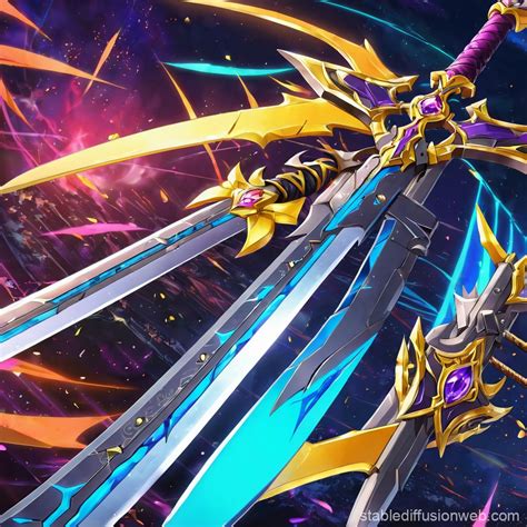 Fantasy Glaive Concept Art Prompts Stable Diffusion Online